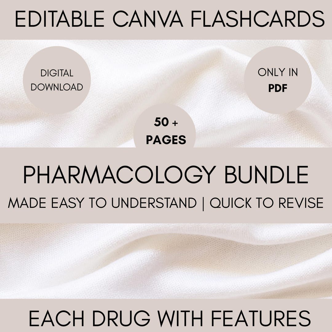 Pharmacology Flashcards | Pharmacology Drug Categories | Medication ...