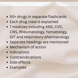 Pharmacology Flashcards | Pharmacology Drug Categories | Medication ...