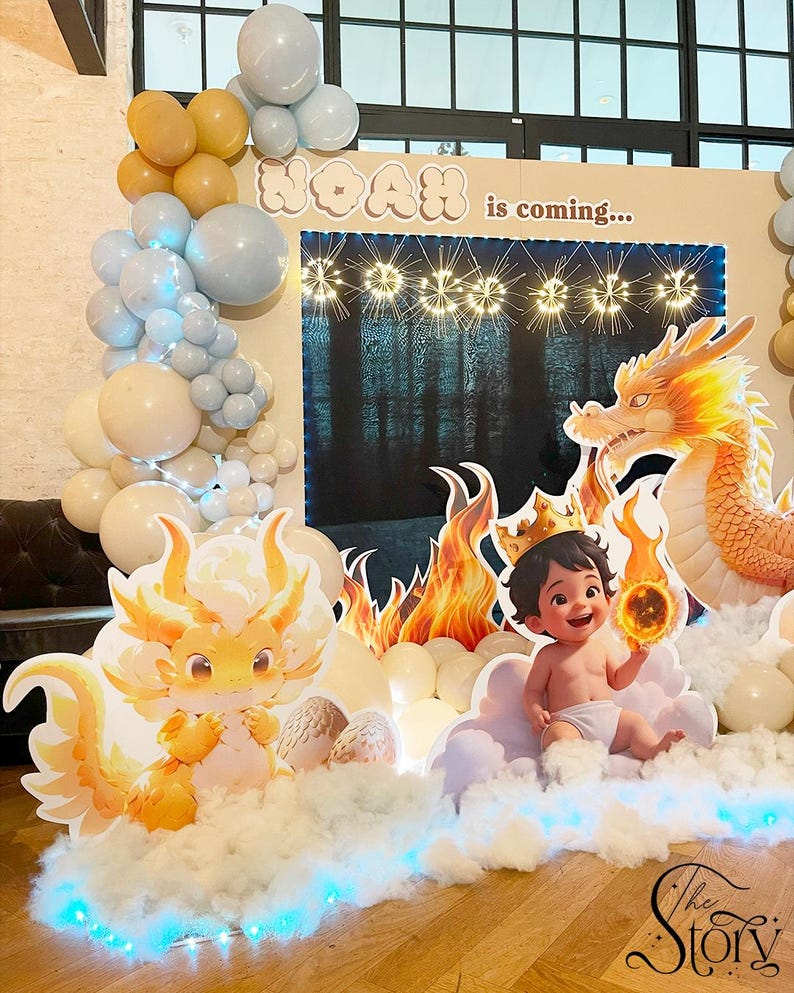 Baby Prince Standee, Royalty Party Decor (digital Download) - Etsy