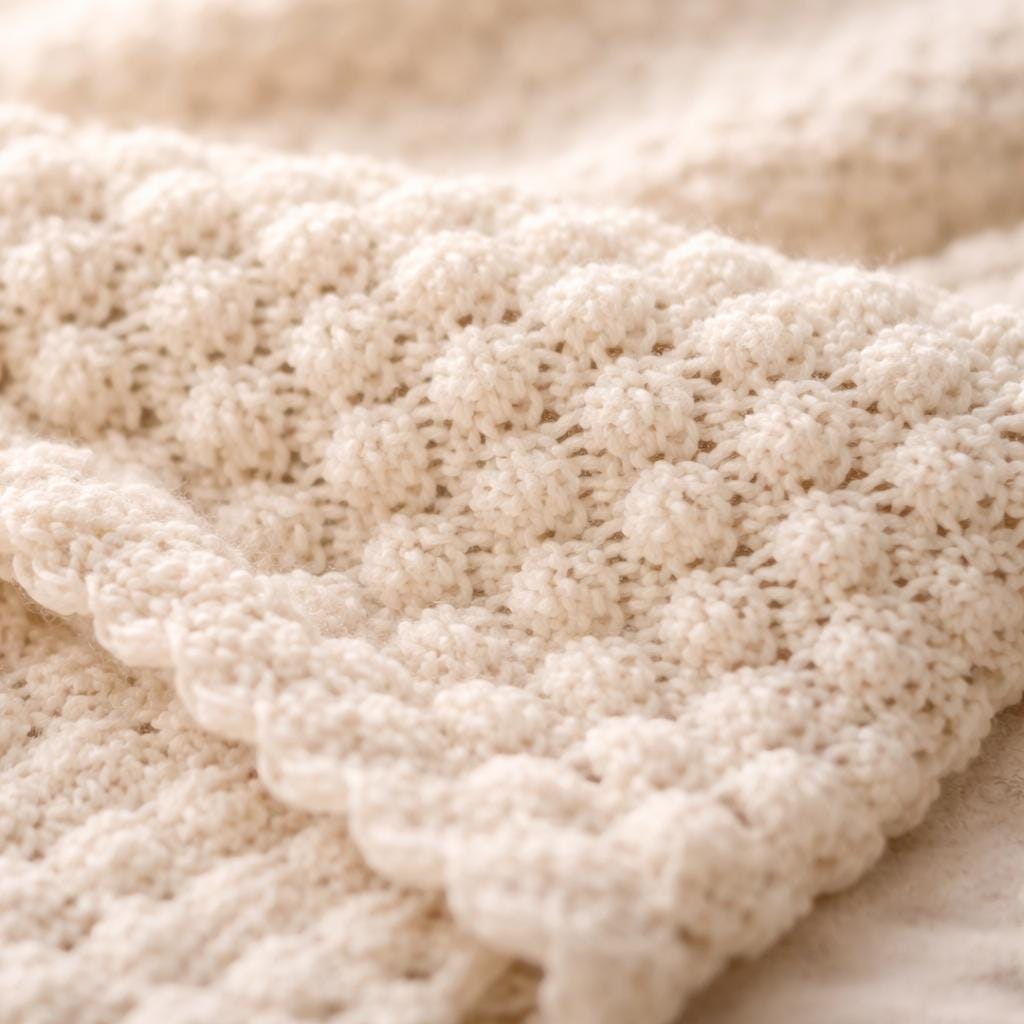 Bubble Stitch Crochet Blanket Pattern PDF: Baby Blanket Crochet - Etsy