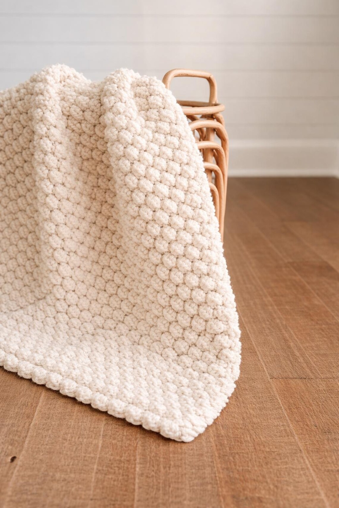 Bubble Stitch Crochet Blanket Pattern PDF: Baby Blanket Crochet - Etsy