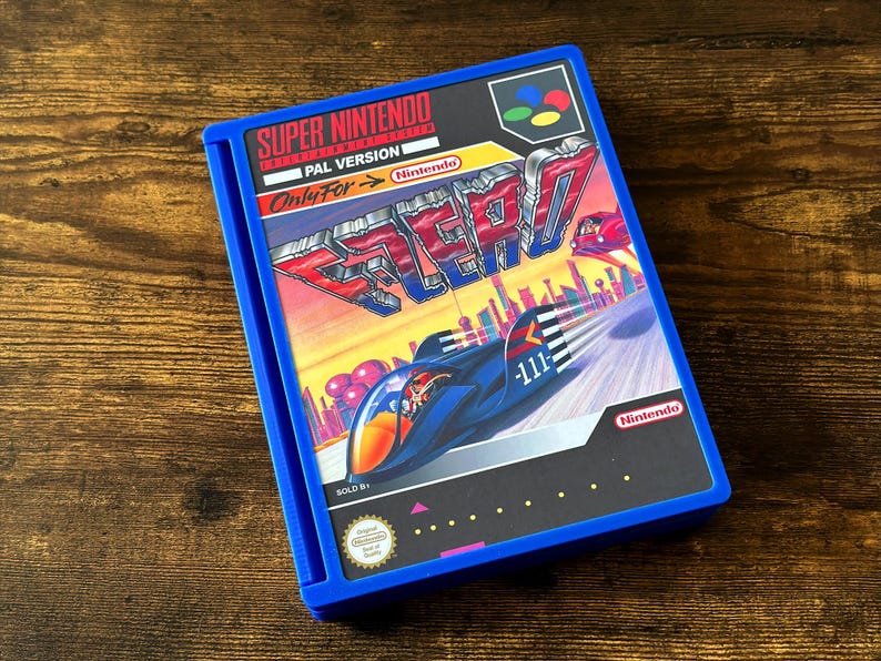 Storage Box for Super NES Games (customizable) - Etsy UK