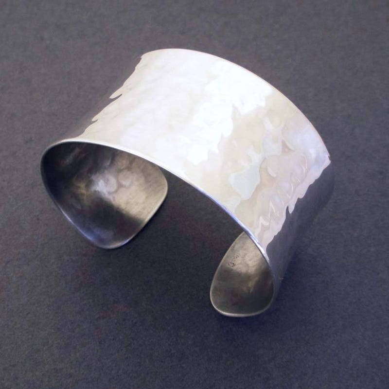 Silver Cuff Bracelet - Etsy