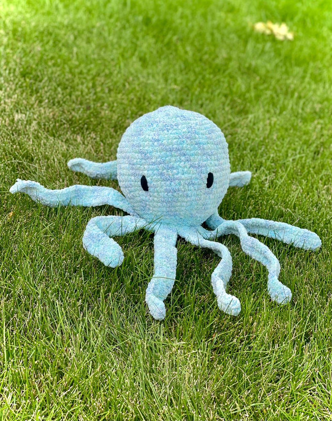 Designer-inspired, Large Octopus Plush – Handcrafted Whimsical Cuddly ...