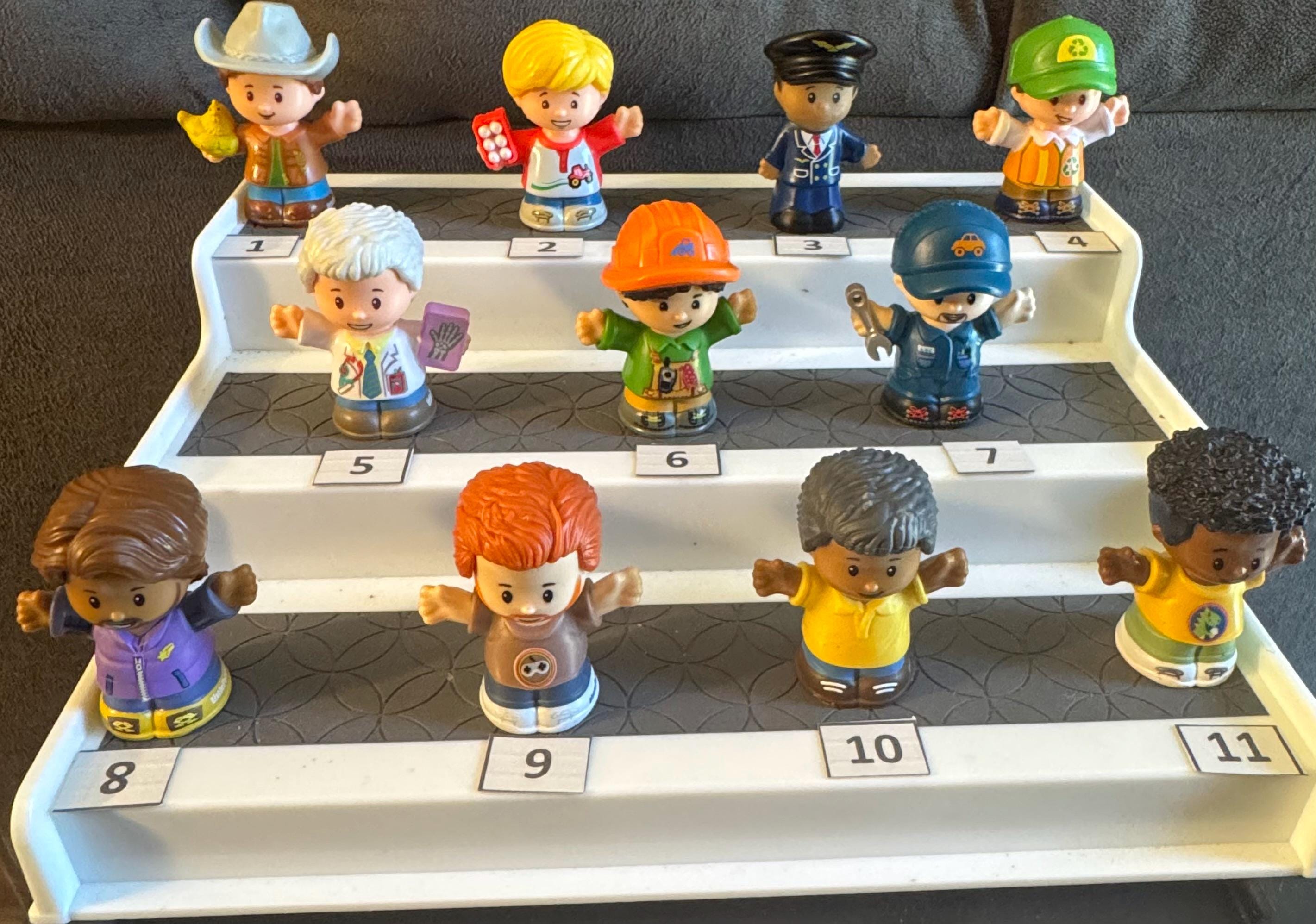 Fisher Price Boy Ii Little People VINTAGE Character Figures, Old School ...