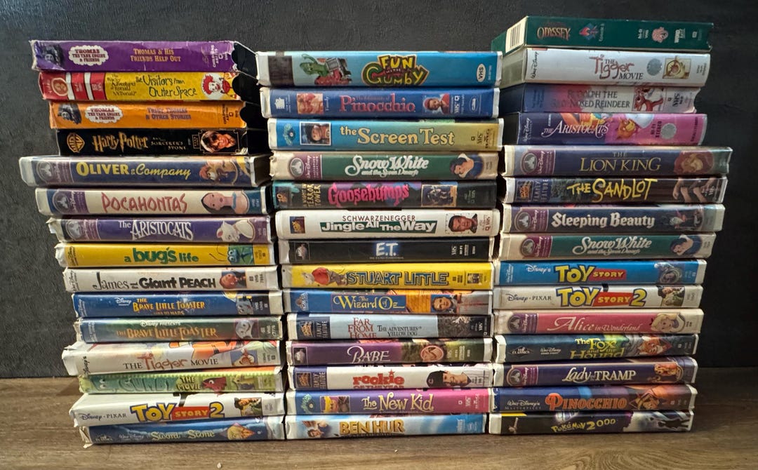 Disney VHS Movies , Classic Movies VHS, Vintage & Shows 80s 90s 00s ...