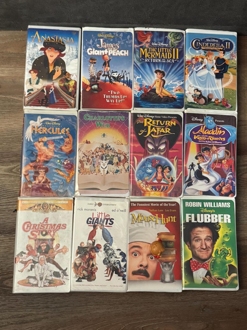 II VHS Movies , Disney, Classic Movies VHS, Vintage & Shows 80s 90s 00s ...