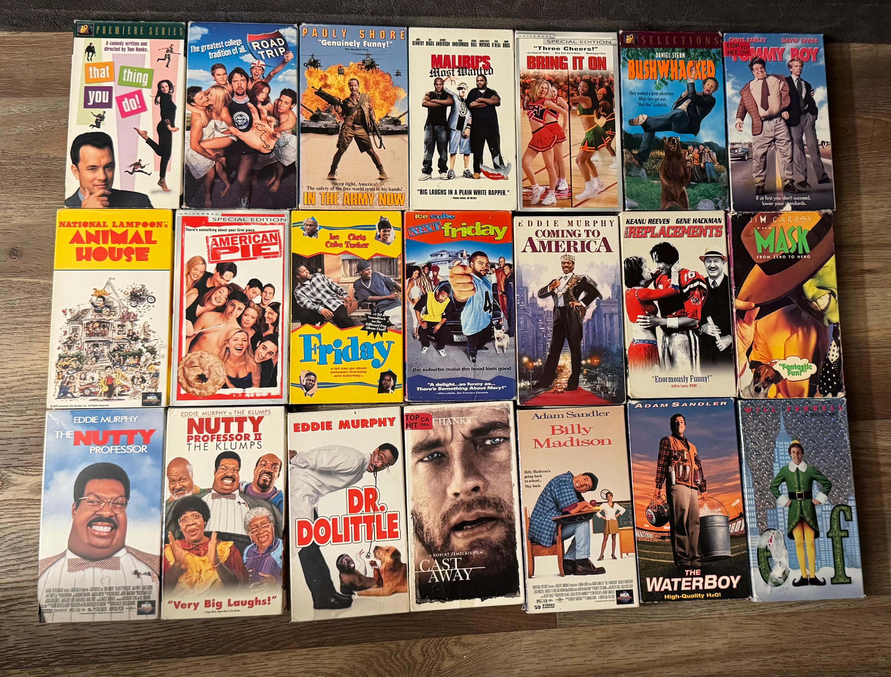 VHS Movies ,classic Movies, Vintage & DVD Classic 80s 90s 00s Movies ...