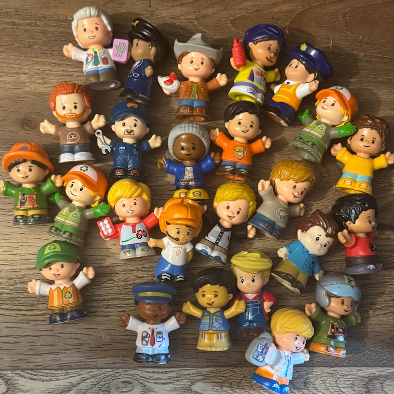 Wooden Toy People - Etsy