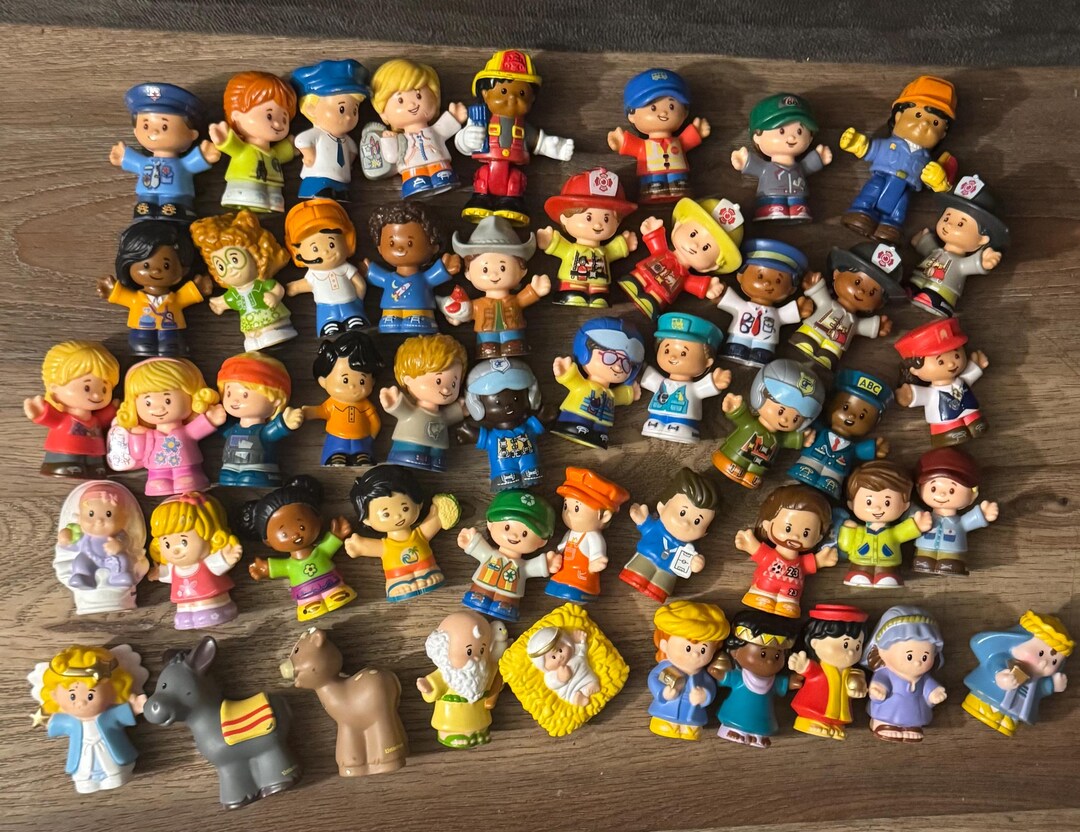 Little People Figure Here-find Your VINTAGE Character Boy Figures ...