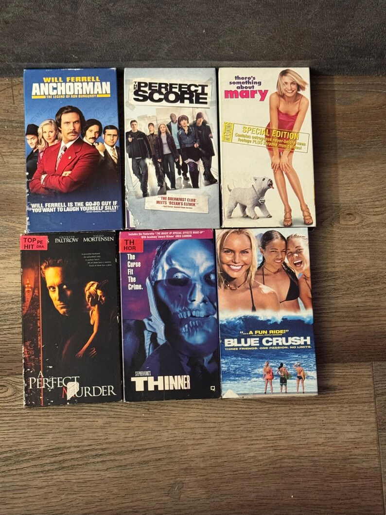 VHS Movies Vintage Horror, Slasher, Sci Fi, Comedy, Suspense & DVD ...