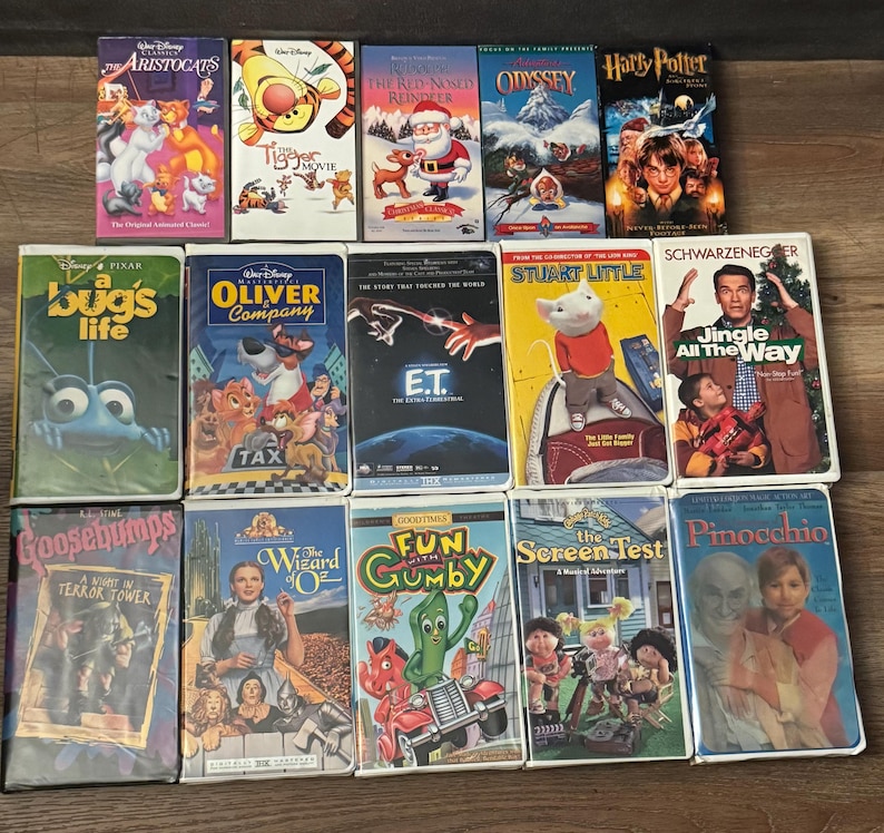 Disney VHS Movies , Classic Movies VHS, Vintage & Shows 80s 90s 00s ...