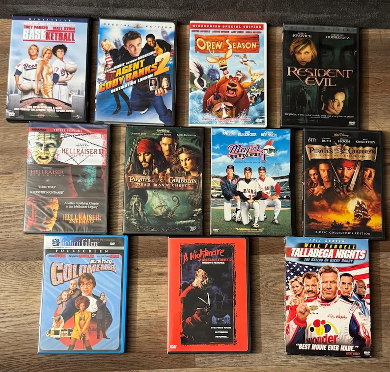 VHS Movies ,classic Movies, Vintage & DVD Classic 80s 90s 00s Movies ...