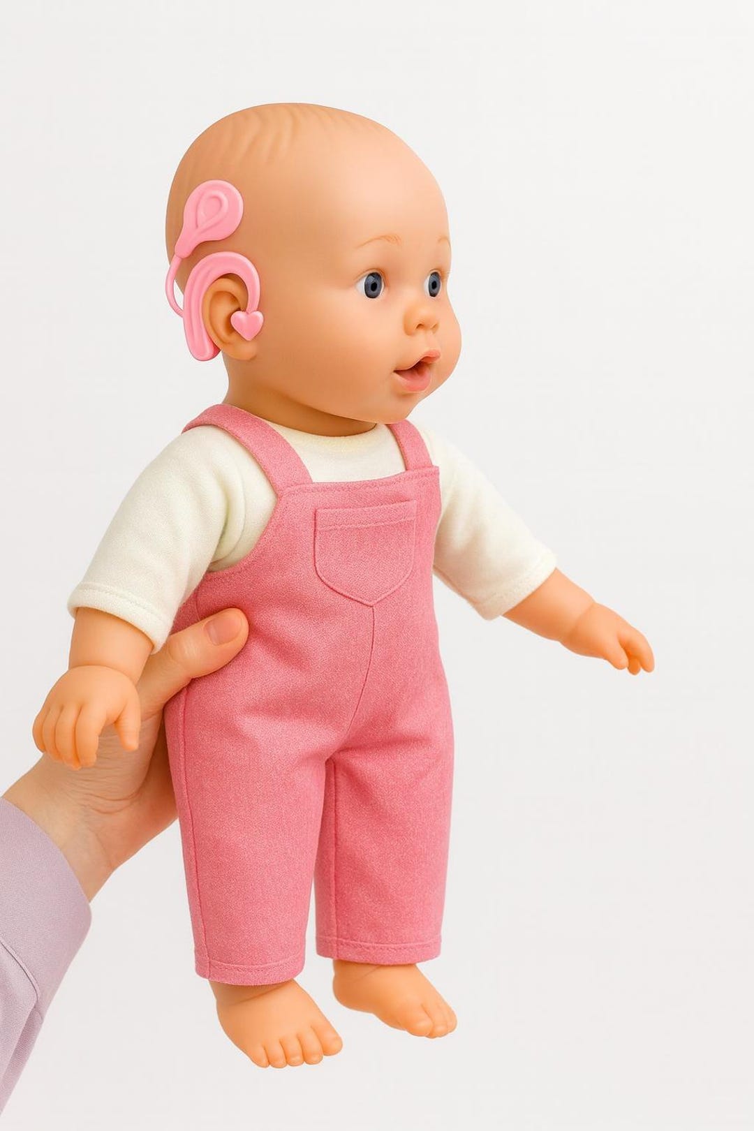 The Little Listener Doll — 12” Doll Altered With Attached Hearing Aids ...