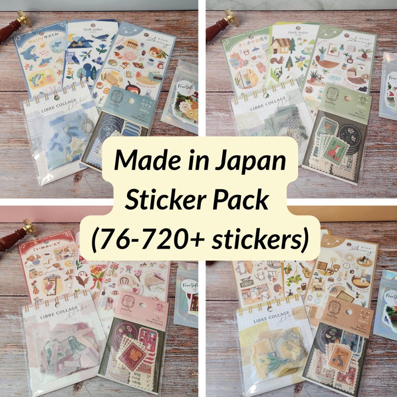 Japanese Stickers - Etsy