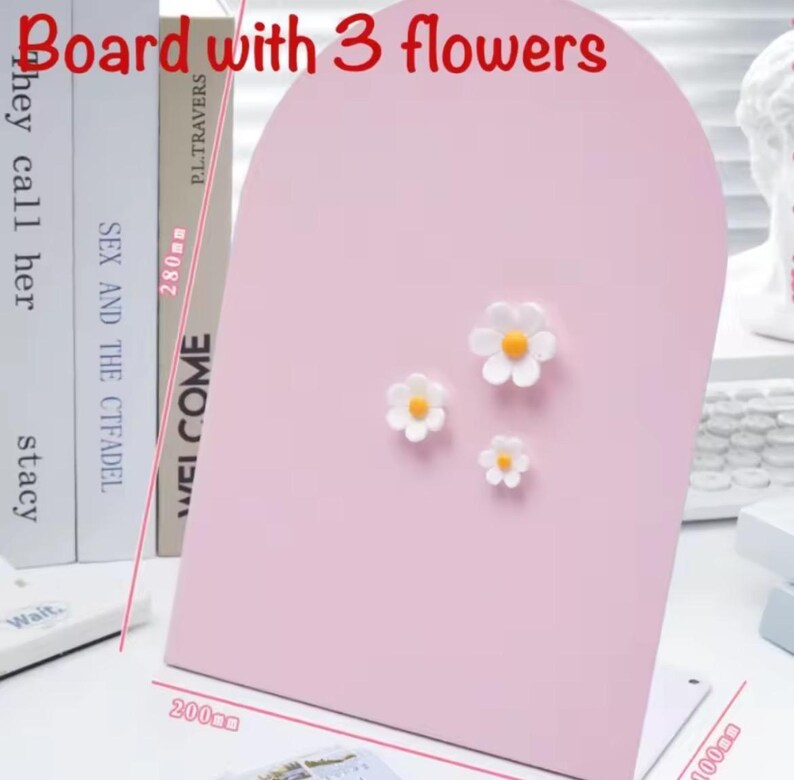 Blank Arch Sign Memo Note Board for Office Decor Vision Board Kids Art ...