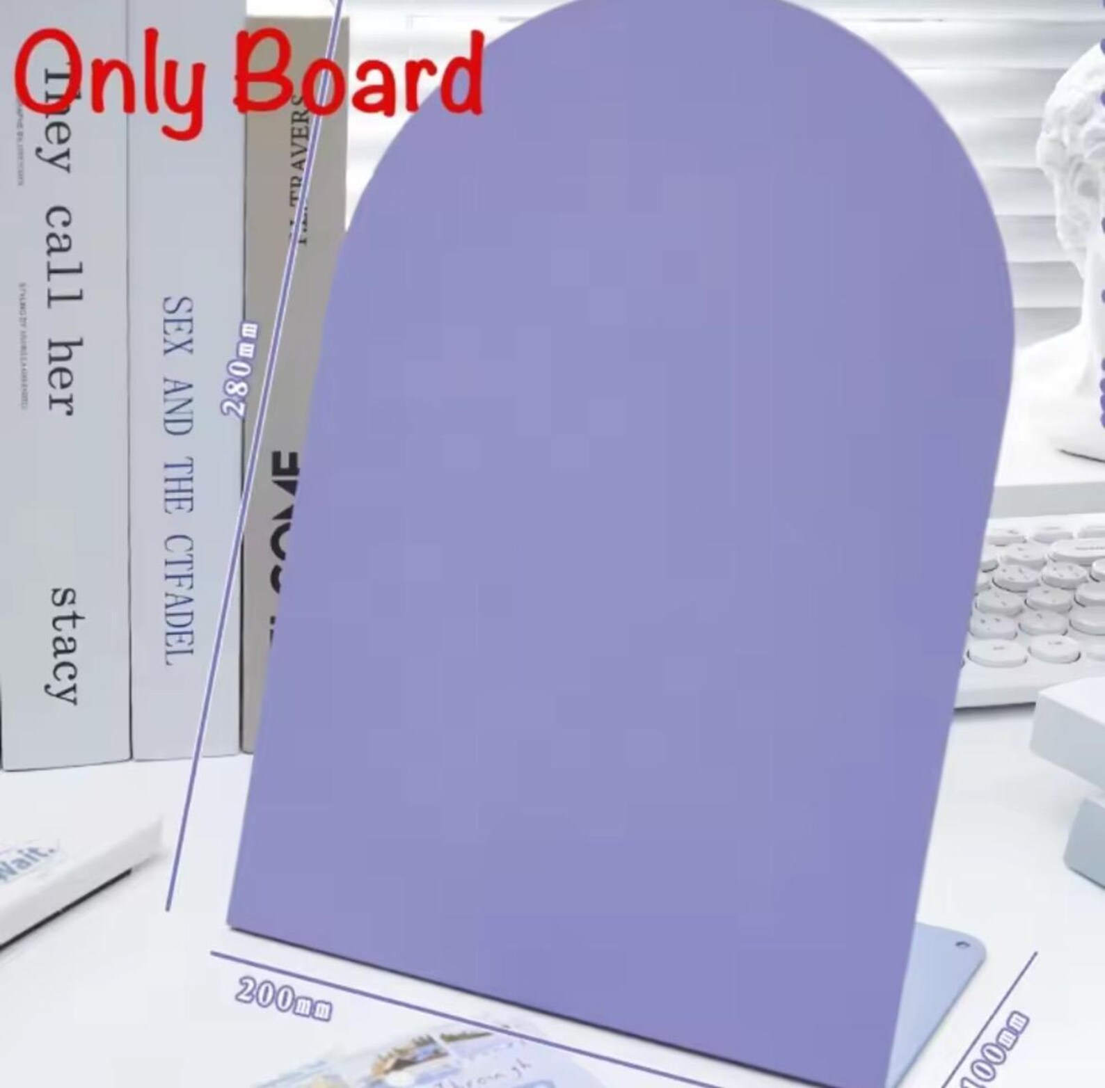 Blank Arch Sign Memo Note Board for Office Decor Vision Board Kids Art ...