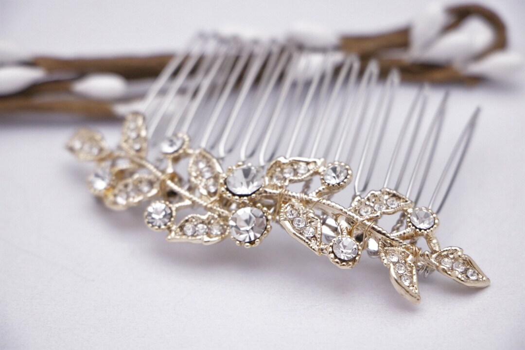 Wedding Side Comb Small Bridal Hair Piece Bridesmaid Gift Hair Comb ...