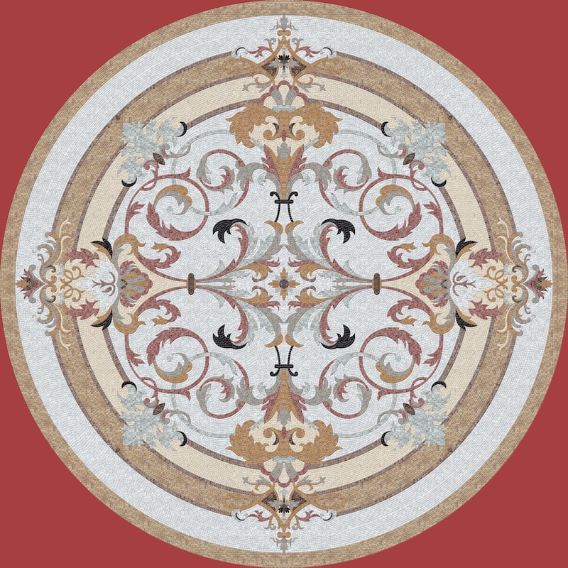 Tile Medallion Backsplash - Etsy