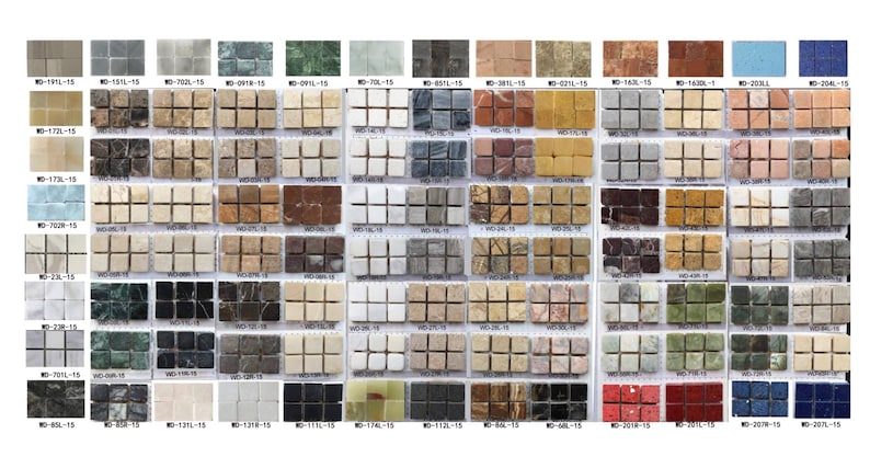 Handmade Customizable Marble Mosaic Circular Medallion | Intertwined ...