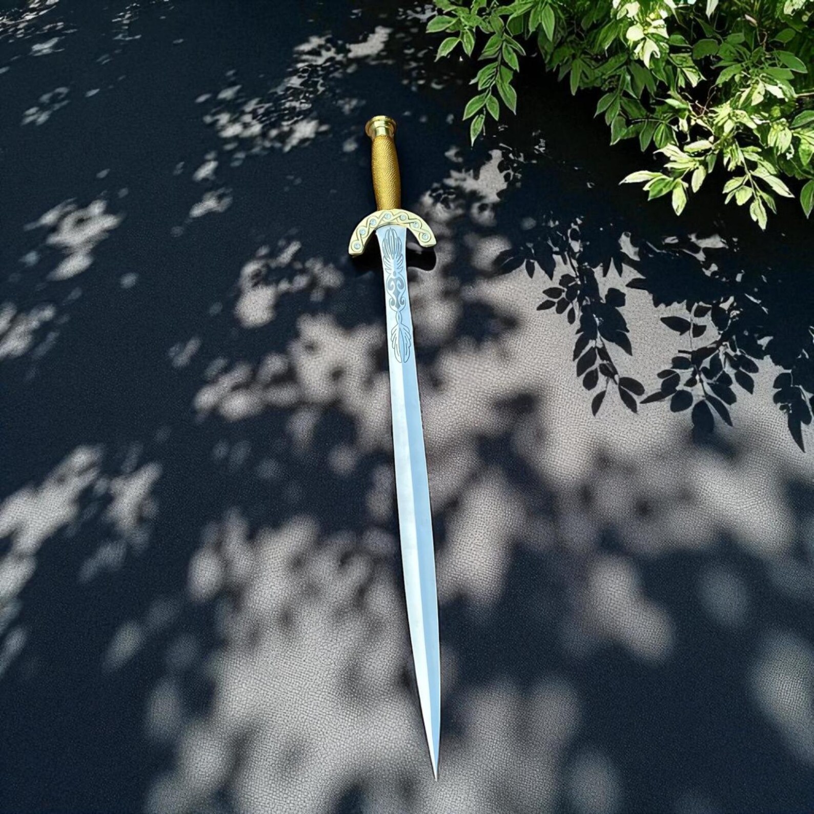 Handmade Perseus Sword Replica: High Carbon Steel, Clash of the Titans ...