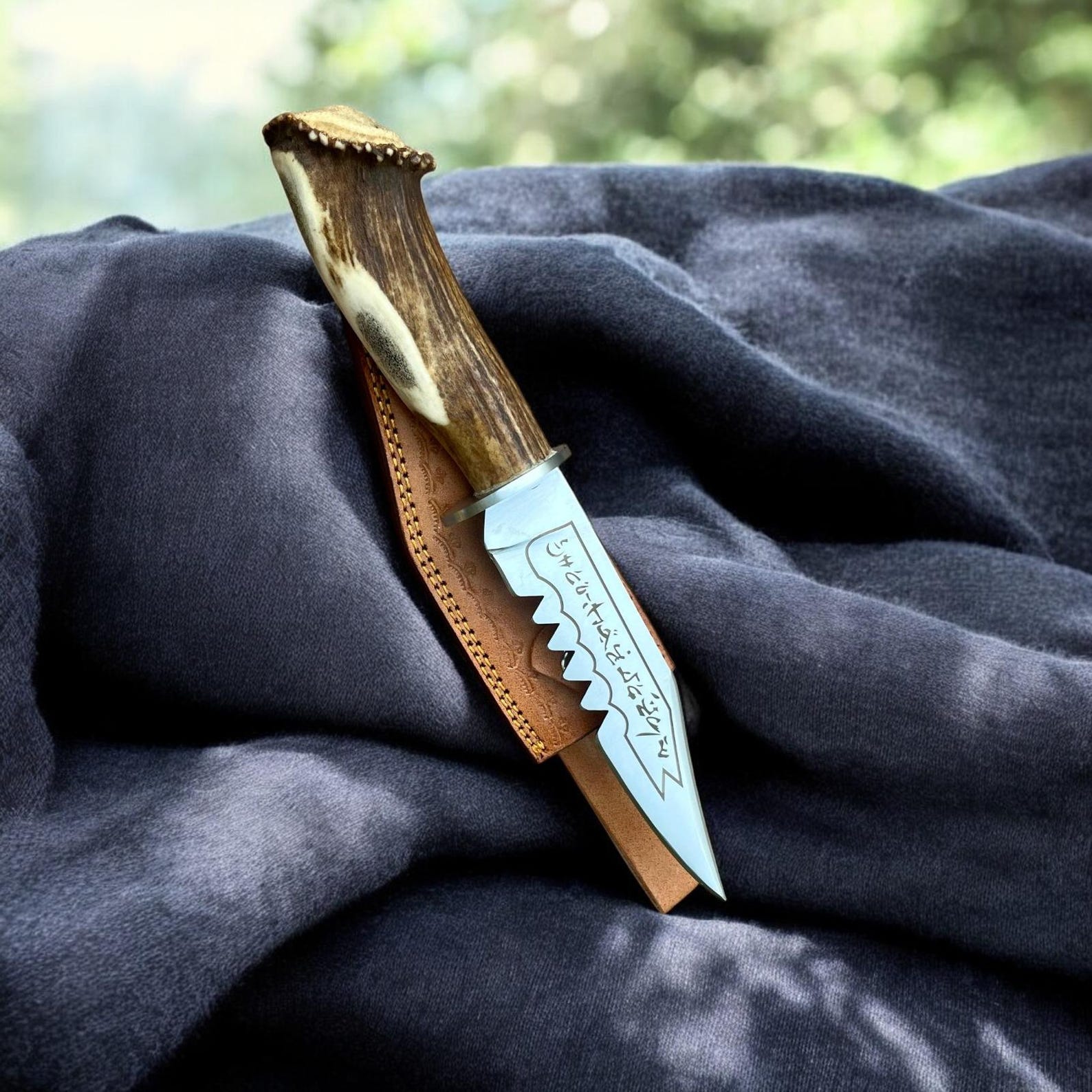 Ruby Demon Slayer Knife Replica | Handmade Supernatural Cosplay Prop ...
