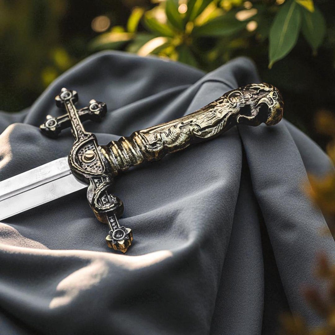 Dracula Untold Replica Sword: Handmade Vlad the Impaler Medieval Prop ...