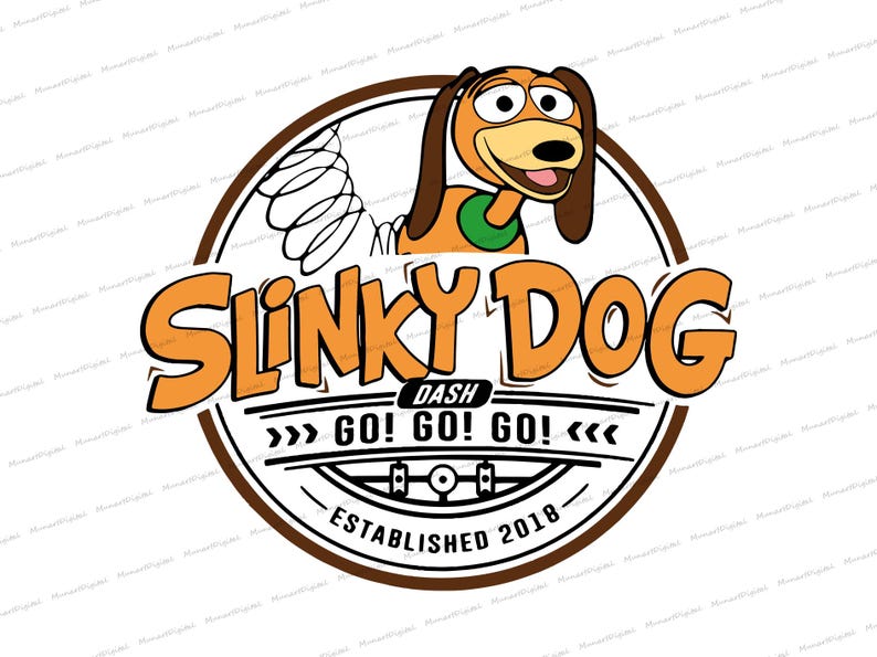 Disney Toy Story Slinky SVG, Digital Download Disney Png, Disney Dog ...