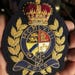 Handmade Golden Bullion Crest Patch: Embroidered Blazer Badge Polo - Etsy