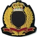 Custom Gold Bullion Embroidered Patch: Handmade Crest, Logo, or Emblem ...