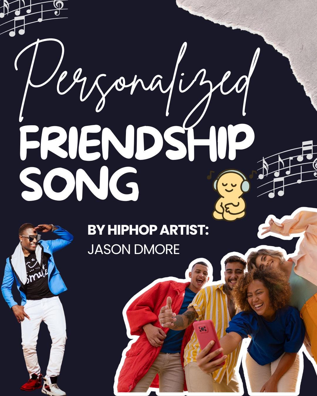 Custom Friendship Song – Personalized Digital Gift (MP3 + Lyrics) - Etsy