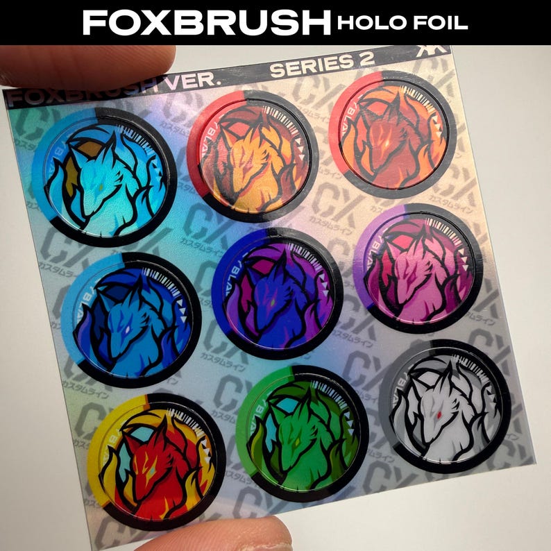 Beyblade X Lock Chip Stickers - Etsy