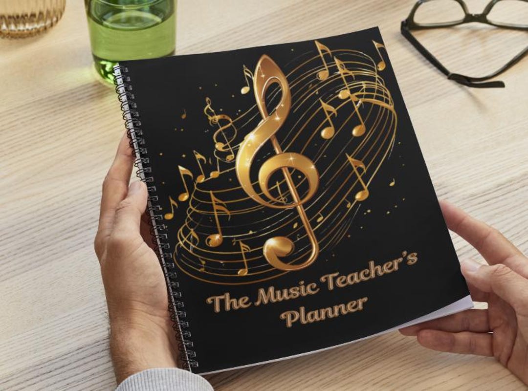 The Music Teacher's Planner - Private Studio Planner - Etsy