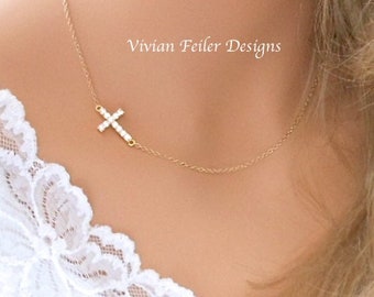 Off Center Cross - Etsy