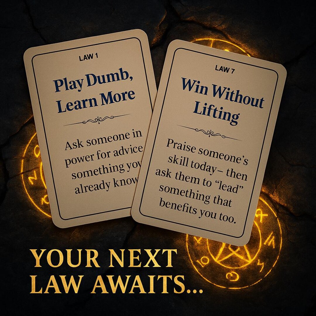 Card of War – 45 Printable Power Cards | Self-mastery Deck | Digital ...