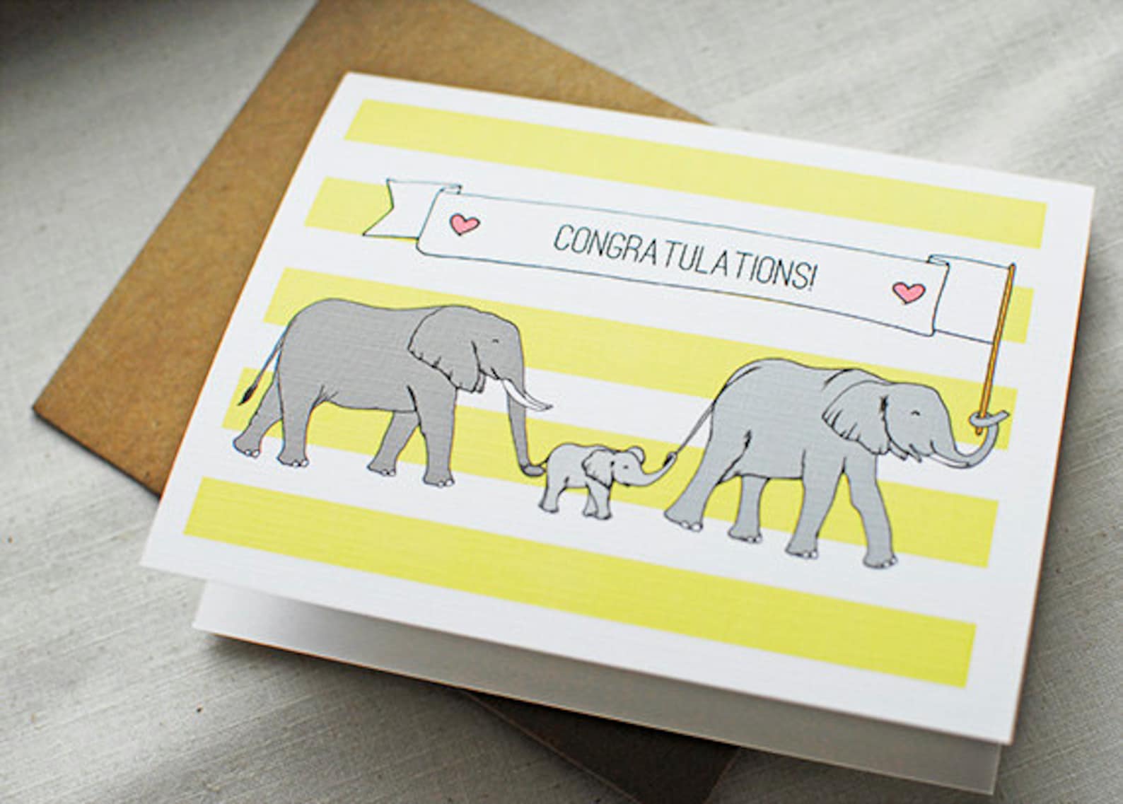 Congratulations Baby Card | Etsy