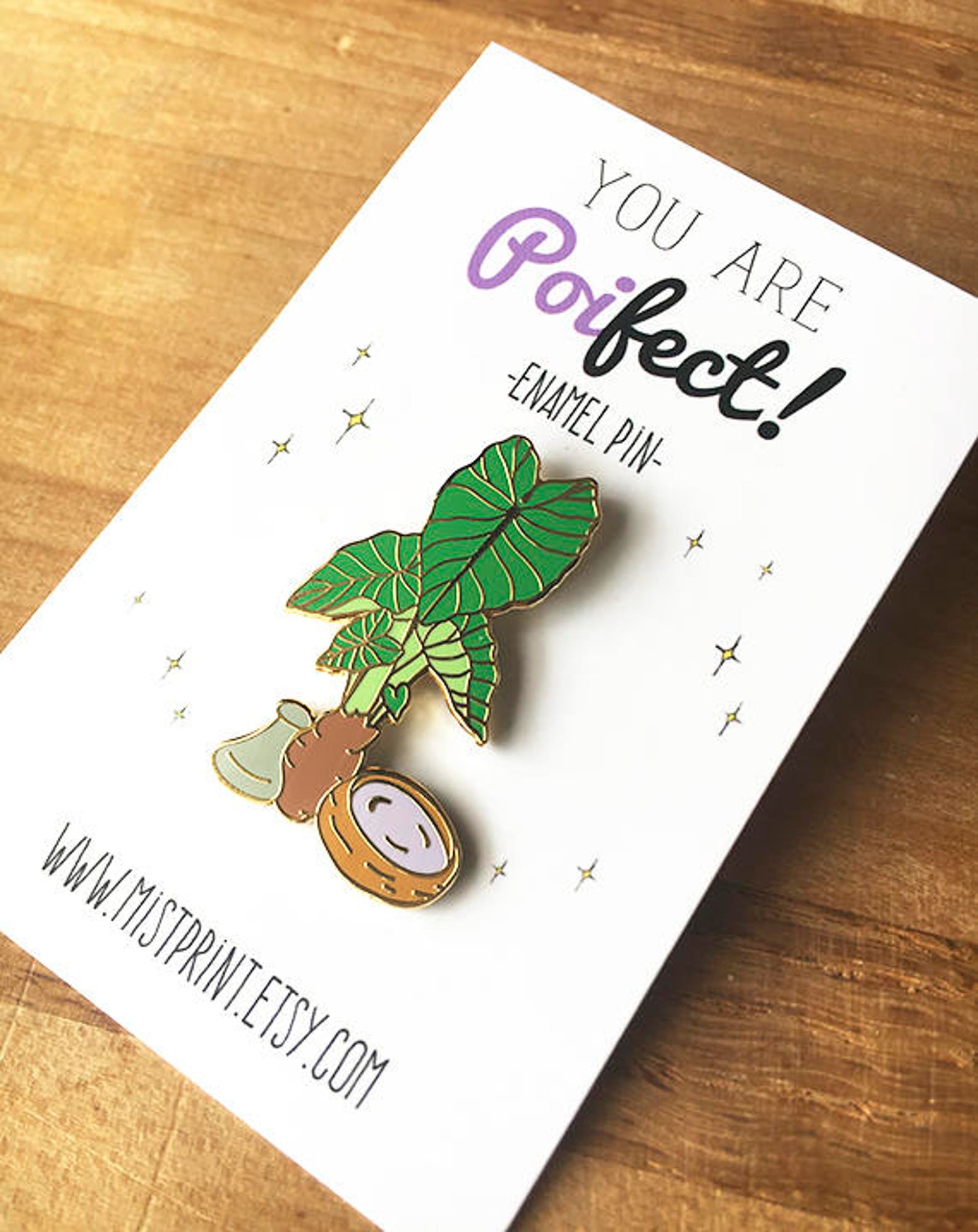 Poifect Enamel Pin - Etsy