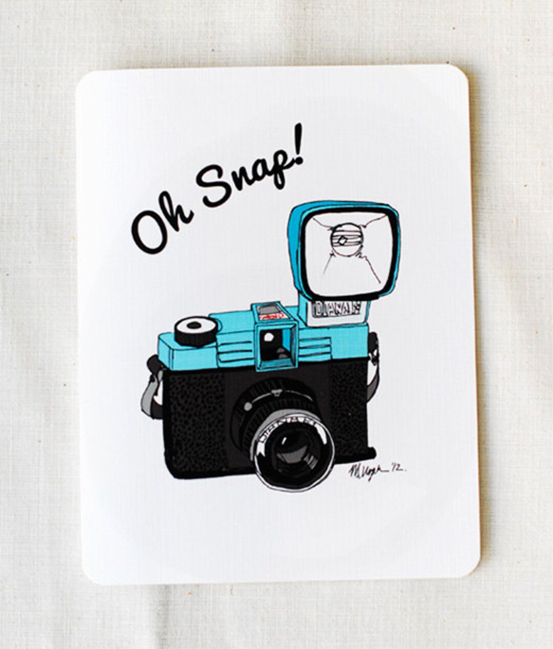 Oh Snap!- Diana Camera Card - Etsy