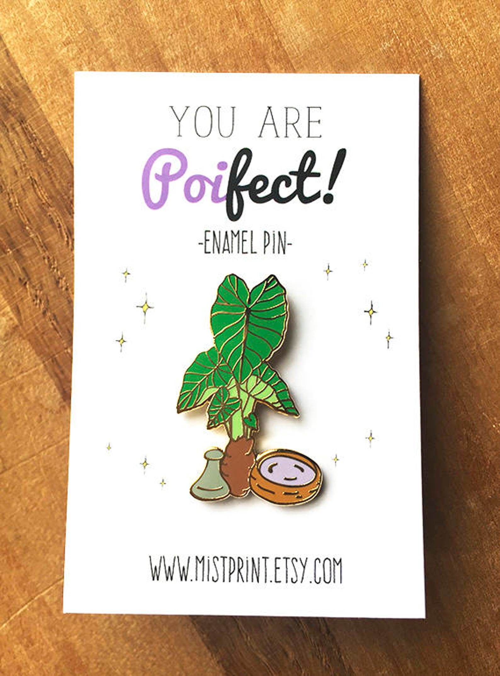 Poifect Enamel Pin | Etsy