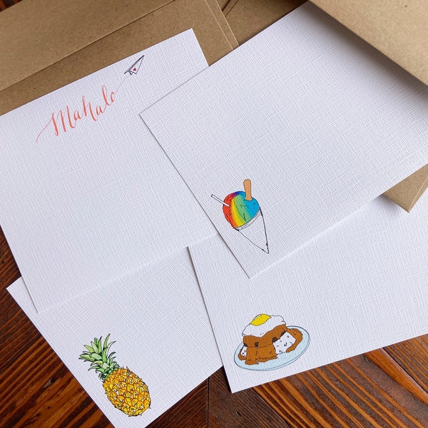Flat Note Cards - Etsy