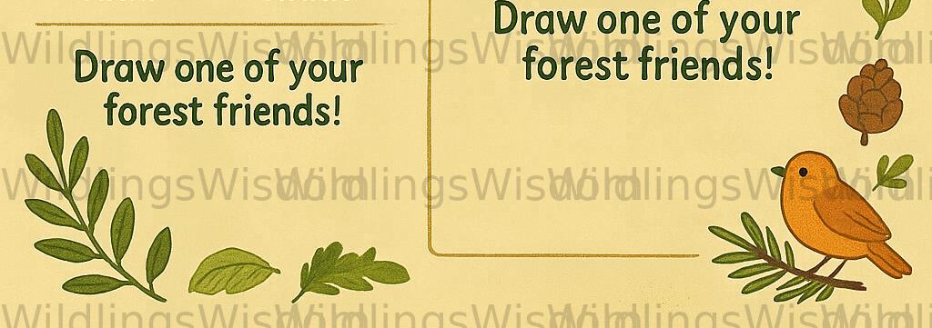 Forest Friends Color Hunt! Activity Sheet - Etsy