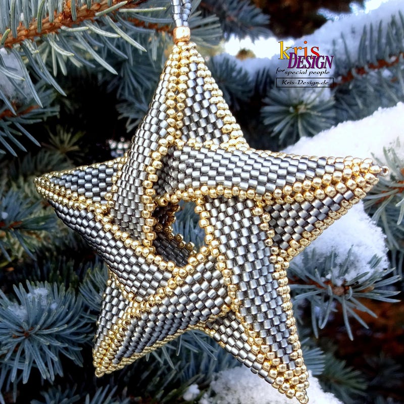 Beaded Star Pattern - Etsy