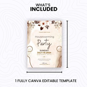 Housewarming Invitation Card / Digital Card / Printable / Editable Card ...