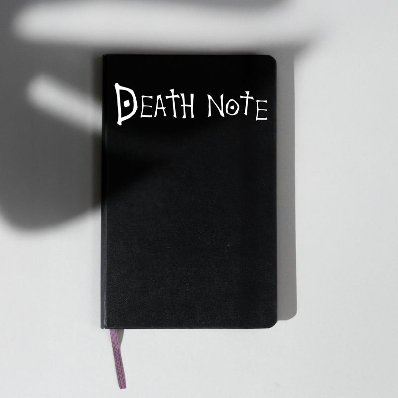 Death Note Notebooks - Etsy