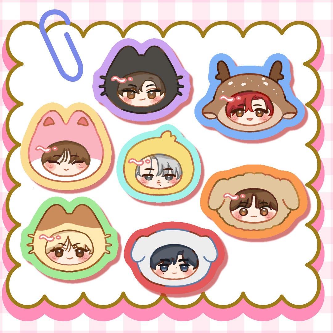 ENHYPEN Gummies Sticker Pack - Etsy