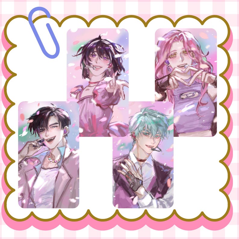 Alien Stage Idol Photocards - Etsy