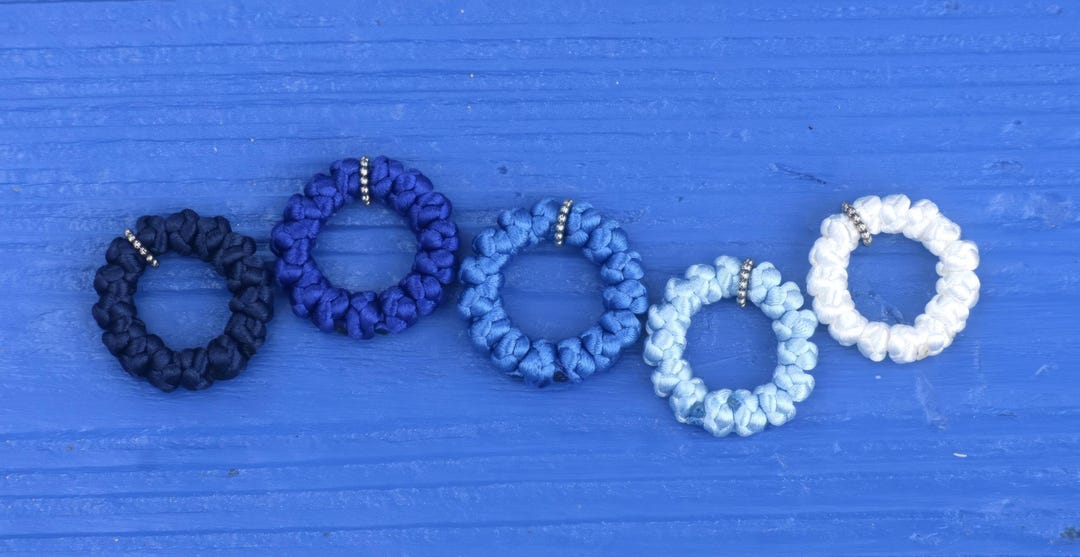 15-knot Orthodox Prayer Rope - Blue Shades - Ivory - Etsy