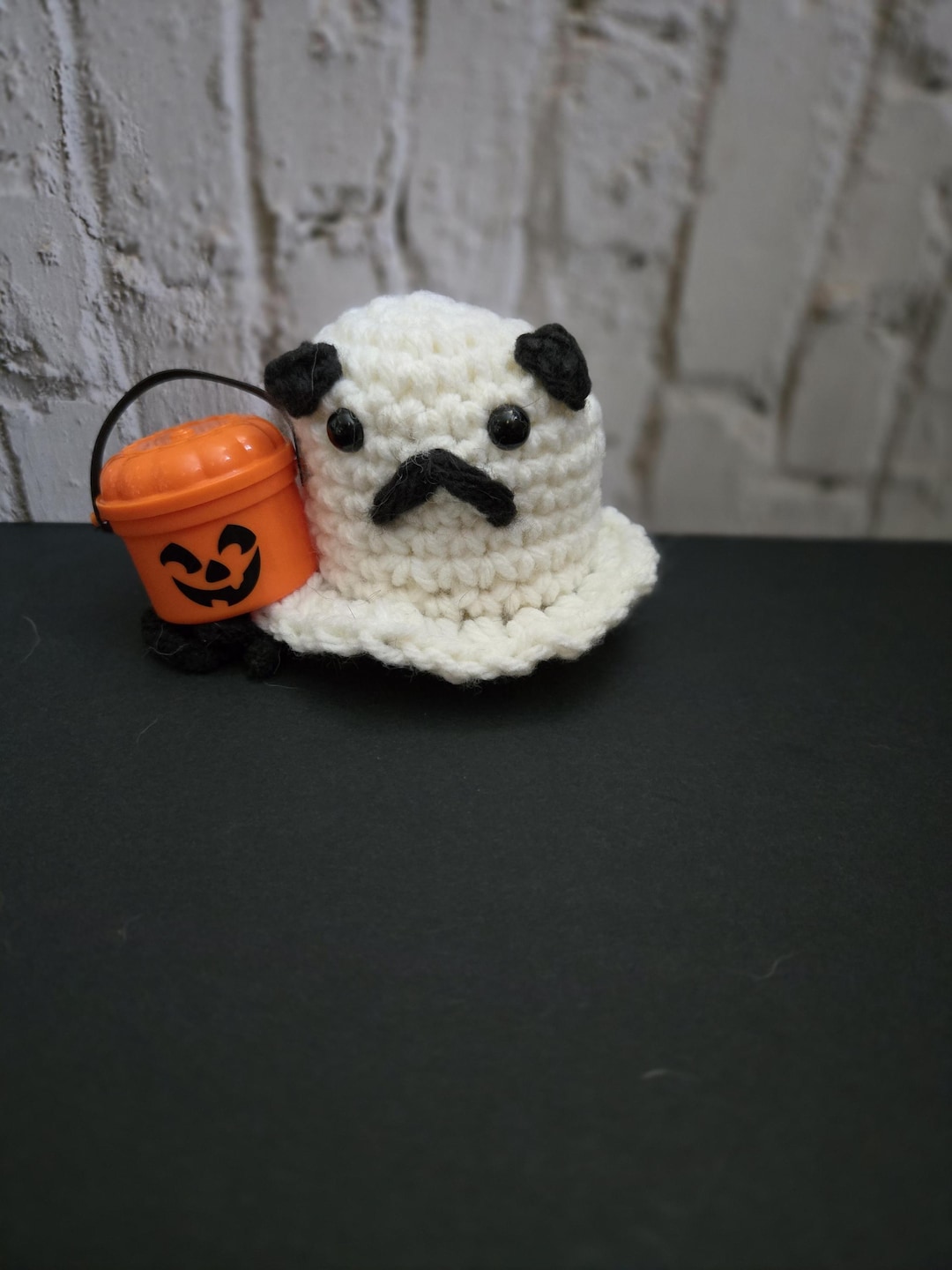 Spooky Ghost Pug-halloween-cute Pug Plushies- - Etsy