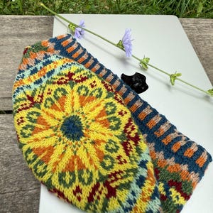 Traditional Fair Isle Hat-knitting Pattern,digital Download - Etsy