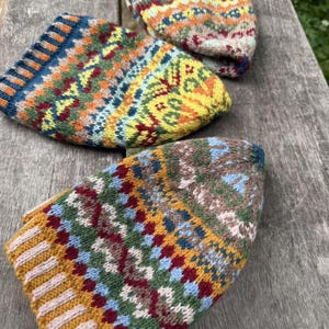 Traditional Fair Isle Hat-knitting Pattern,digital Download - Etsy